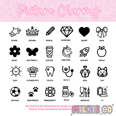 Ashley Beaded Keychain - Milkie Co