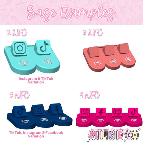 NFC Stand: Gift Box - Milkie Co