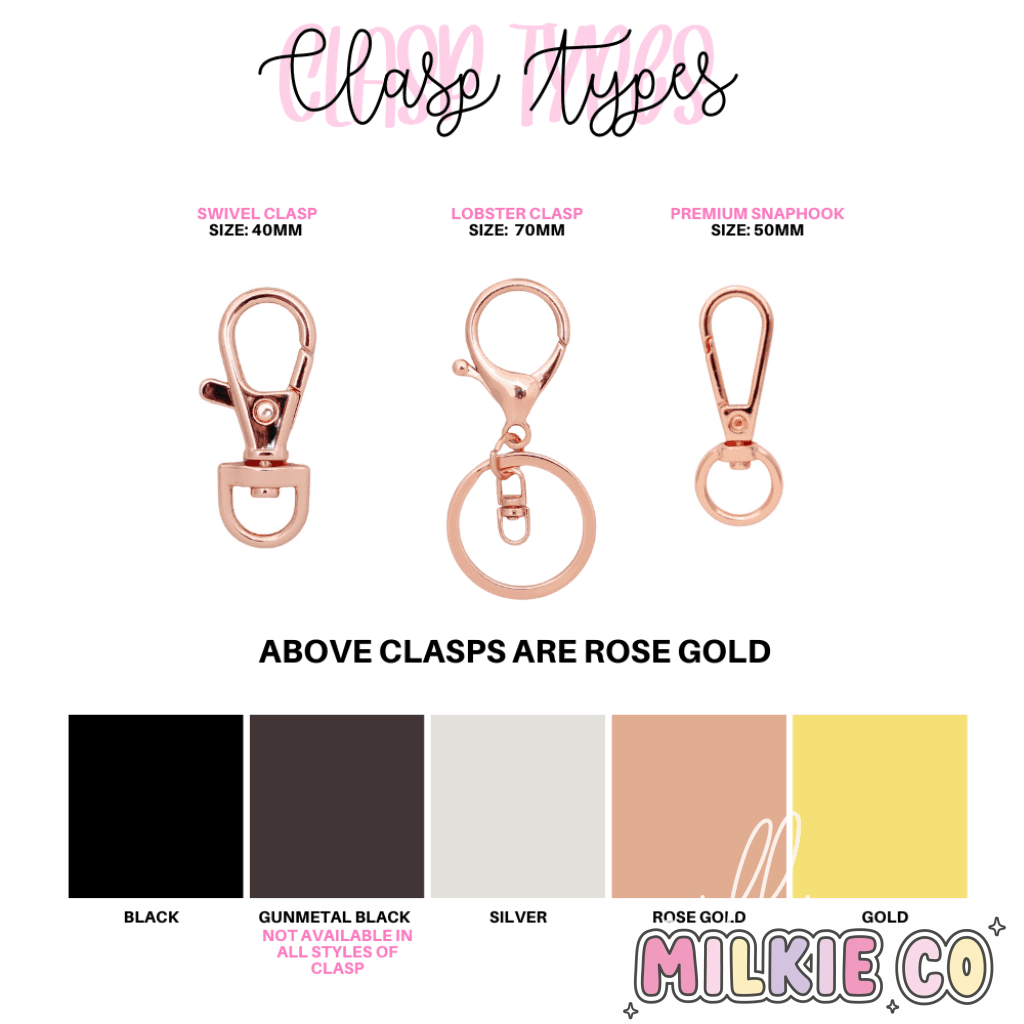 Pastel Rainbow Personalised Lanyard - Milkie Co