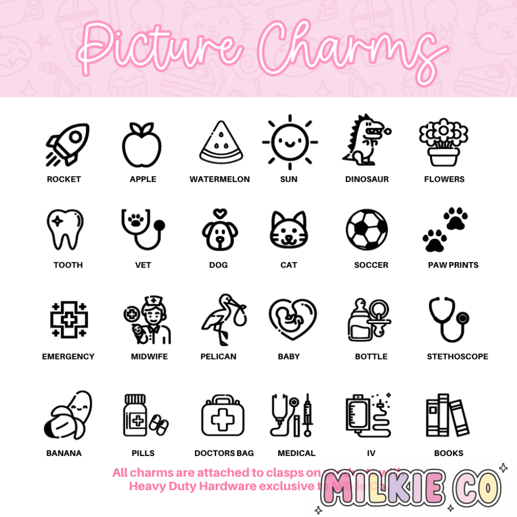 Personalised Lanyard (Rectangle) - Milkie Co