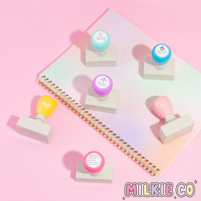 Rectangular: 'My learning goal is' Stamp - Milkie Co